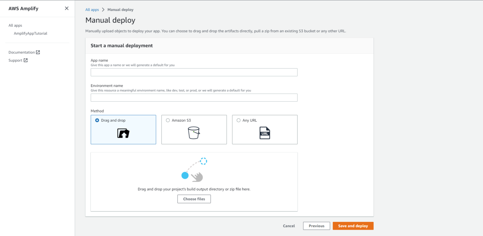 Hosting Frontend Apps with AWS Amplify